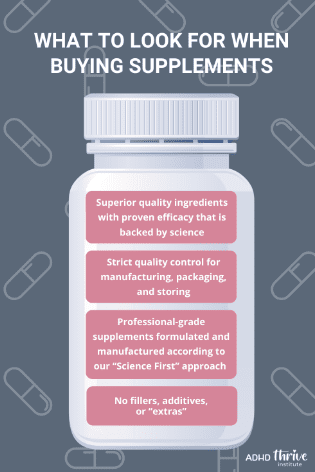 Natural Supplements for an ADHD Child | ADHD Thrive Institute