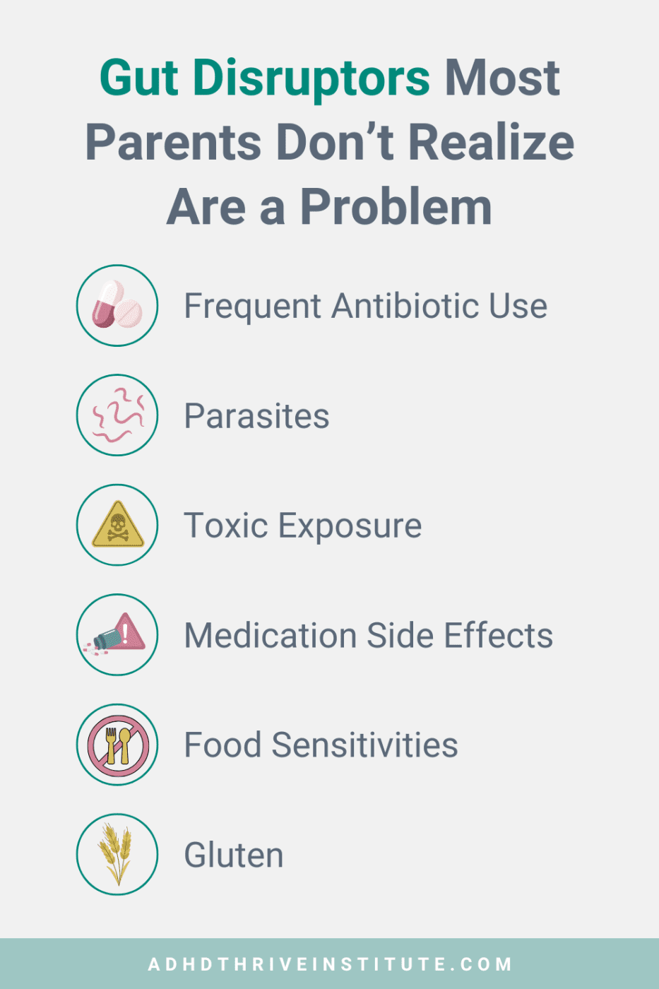 ADHD and Gut Health: How Gut Brain Dysfunction Affects Symptoms in Kids ...